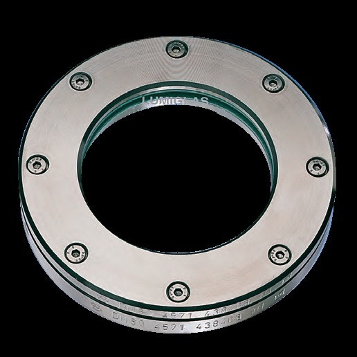 Round sight glass assembly for unpressurised applications | Malux